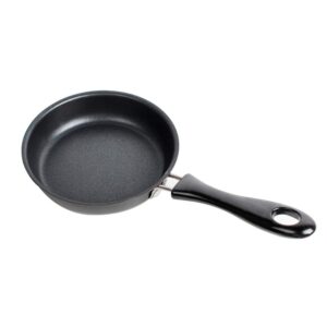 Nonstick Frying Pan Skillet, Non Stick Carbon Steel Fry Pan Egg Pan Omelet Pans, Egg Pancake Mini Non Stick Fry Frying Pan, Diameter 5 Inches