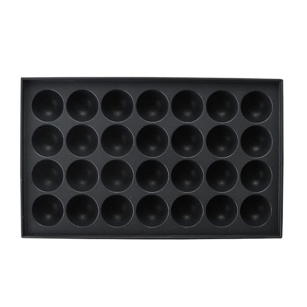 Takoyaki Pan, 28 Takoyaki Maker Baking Pan Japanese Octopus Meatball Grill Pan Egg Mold Tray Plate for Home Kitchen Cake Cooking Tool (13x7.9Inches)