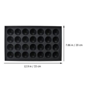 Takoyaki Pan, 28 Takoyaki Maker Baking Pan Japanese Octopus Meatball Grill Pan Egg Mold Tray Plate for Home Kitchen Cake Cooking Tool (13x7.9Inches)