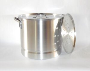 12 qt tamale steamer vaporera stock pot premium aluminum tamalera 4 gallons