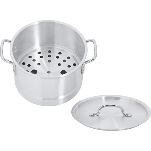 12 Qt Tamale Steamer Vaporera Stock Pot Premium Aluminum Tamalera 4 Gallons