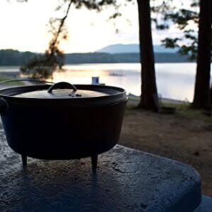 Lodge Tall Boy Tripod with 5 Quart Deep Camp Dutch Oven