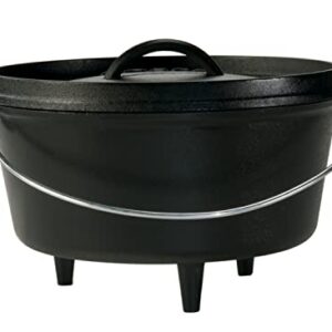 Lodge Tall Boy Tripod with 5 Quart Deep Camp Dutch Oven