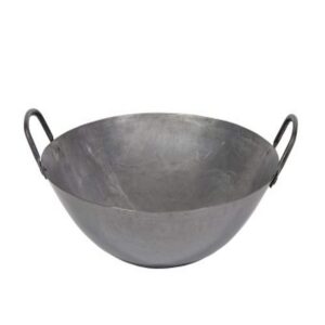 town food service 16 inch steel cantonese style wok