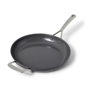 sur la table classic hard anodized ceramic nonstick skillet, 12", aluminum