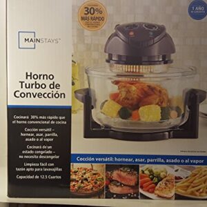 Mainstays Turbo Convection Oven, 12.5 Quart