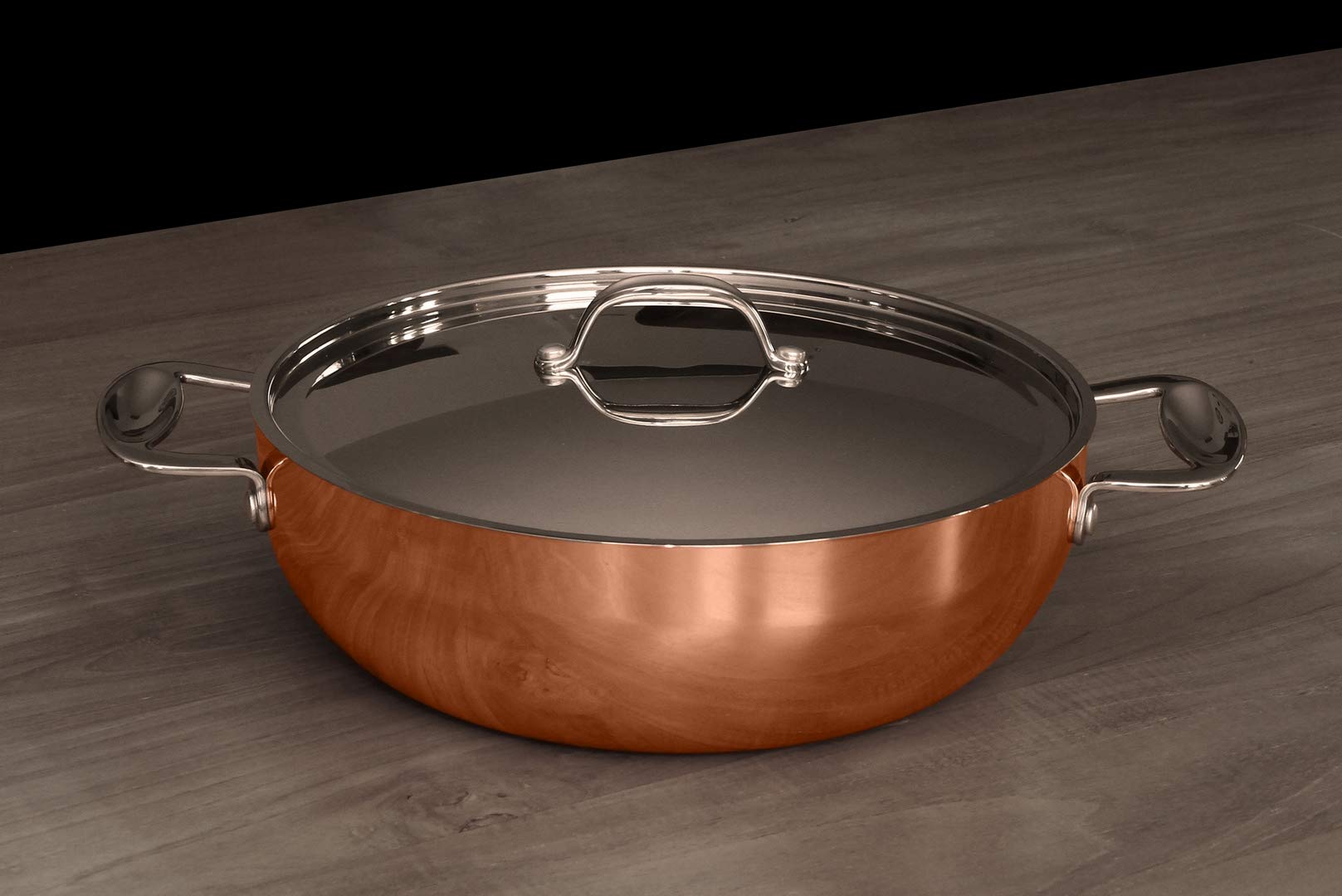 MEPRA, TOSCANA FRYING PAN, 28 CM, COPPER