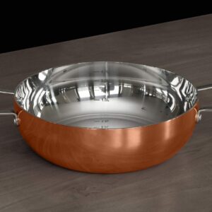 MEPRA, TOSCANA FRYING PAN, 28 CM, COPPER