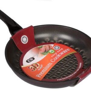 3D Marble Non-Scratch, Non-Stick Coating Fry Pan, 20cm. Made in Korea.