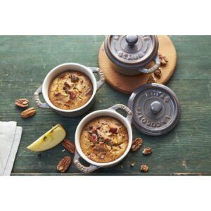 Staub, Ceramic By Staub Mini Cocotte Set 4 Compartments Round