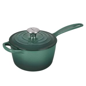 Le Creuset Signature Enameled Cast-Iron Dutch Oven, Saucepan, And Skillet 5 Piece Bundle Set - Artichaut