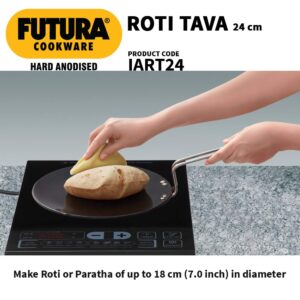 Hawkins Futura Hard Anodised Induction Roti Tawa 24cm 4.88mm IART24