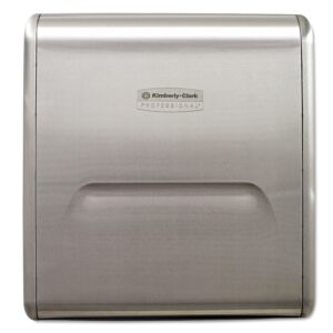 kimberly-clark professional* mod stainless steel recessed dispenser housing, 11.13 x 4 x 15.37