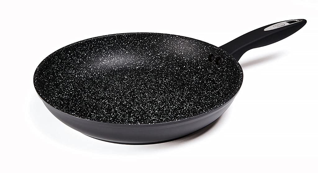 Zyliss Cook Non-Stick Frying Pan, Aluminium, Black, 46.9 x 28.9 x 6.8 cm