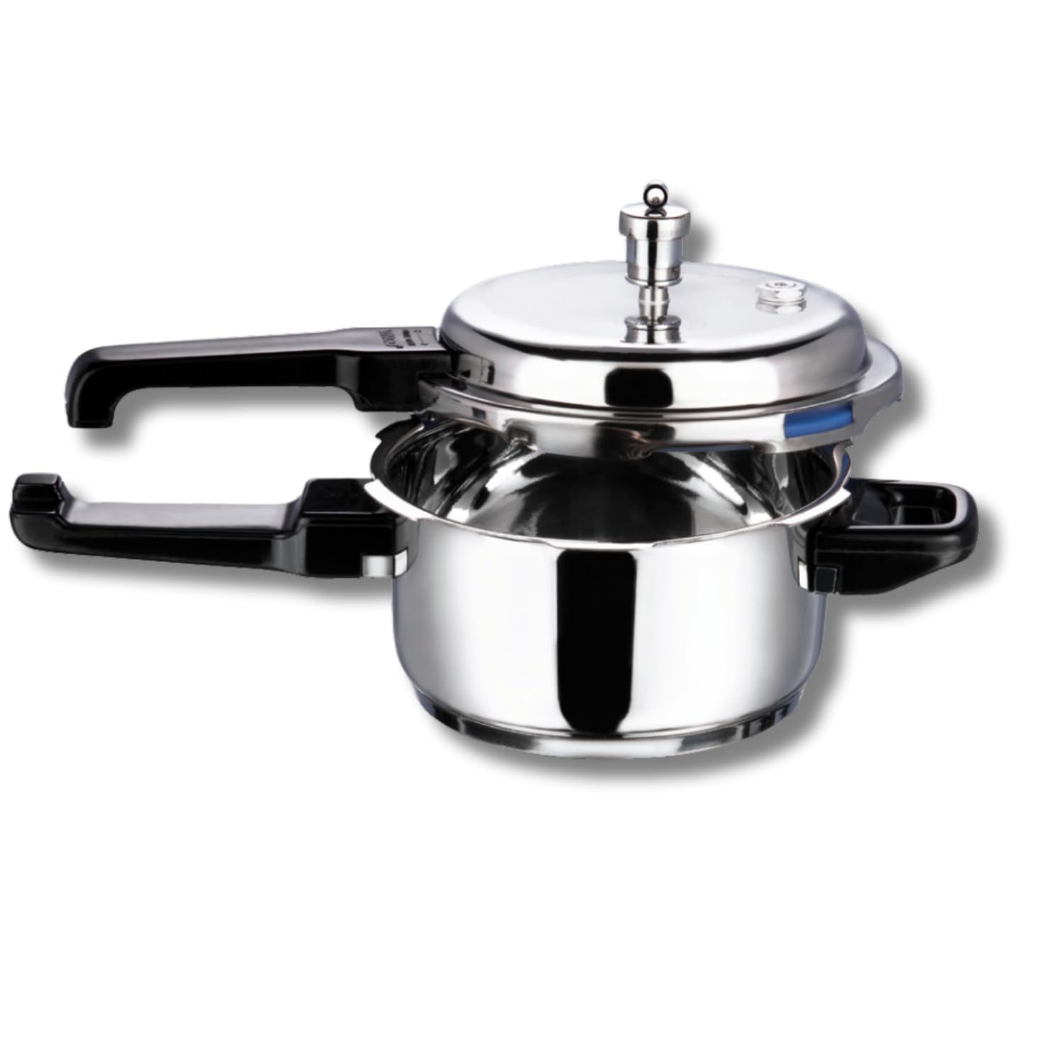 Vinod V-10L Stainless Steel Sandwich Bottom Pressure Cooker, 10-Liter