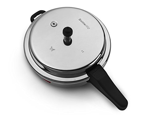 Butterfly SP-SP Standard Plus Aluminum Senior Pan Pressure Cooker, 5.5-Liter