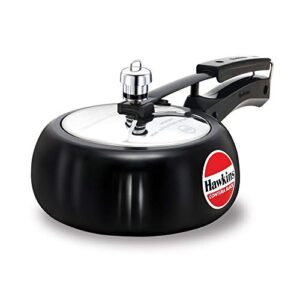 hawkins contura hard anodised pressure cooker 2 liters black