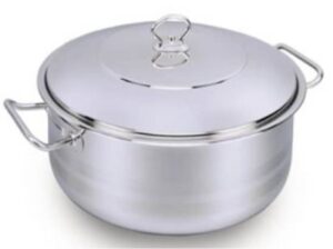 ybm home korkmaz stockpot with lid (7qt)