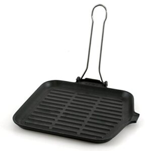 ilsa dietella grill pan cast iron 24 x 24 cm anthracite