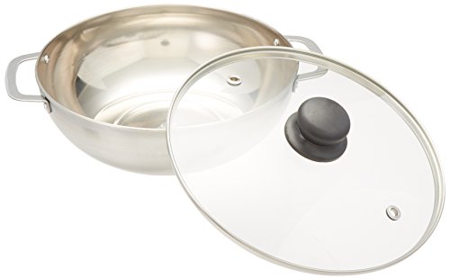 SPT HK-4200B 3.5L Stainless Steel Pot with Glass Lid