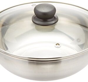 SPT HK-4200B 3.5L Stainless Steel Pot with Glass Lid