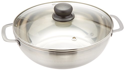 SPT HK-4200B 3.5L Stainless Steel Pot with Glass Lid