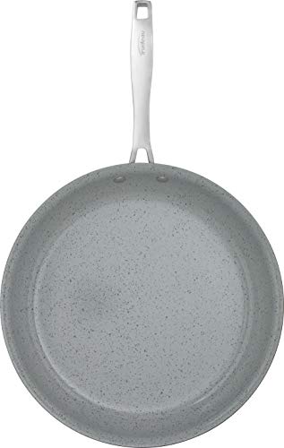 Trudeau Pure Ceramic Frying Pan, 12-Inch, Grey