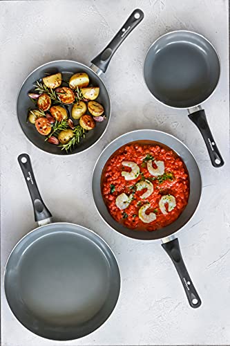 Master Class Can-to-Pan Ceramic Eco Non-Stick Frying Pan, Made from 70 % Recycled Aluminium, 28 cm