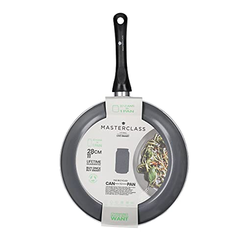 Master Class Can-to-Pan Ceramic Eco Non-Stick Frying Pan, Made from 70 % Recycled Aluminium, 28 cm