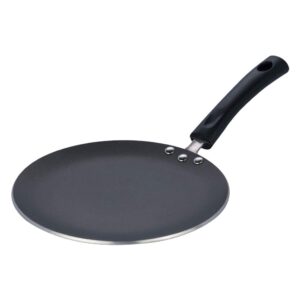 vinod 25 cm nonstick induction concave tawa, 10"