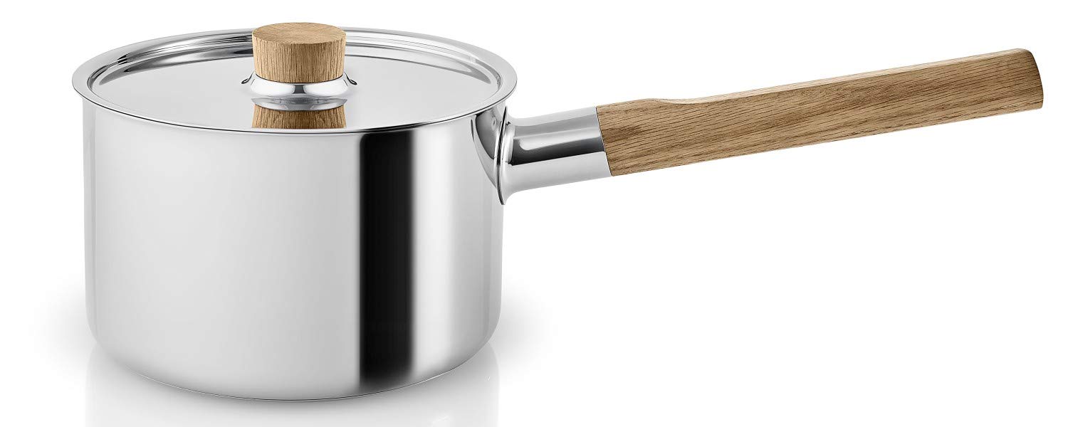 EVA SOLO | Nordic Kitchen Sauce Pan 2qt | Stainless Steel, Easy Handling & Low Weight | Suitable for all Heat Sources – Including Induction | Easy to Clean | Danish Design, Functionality & Quality