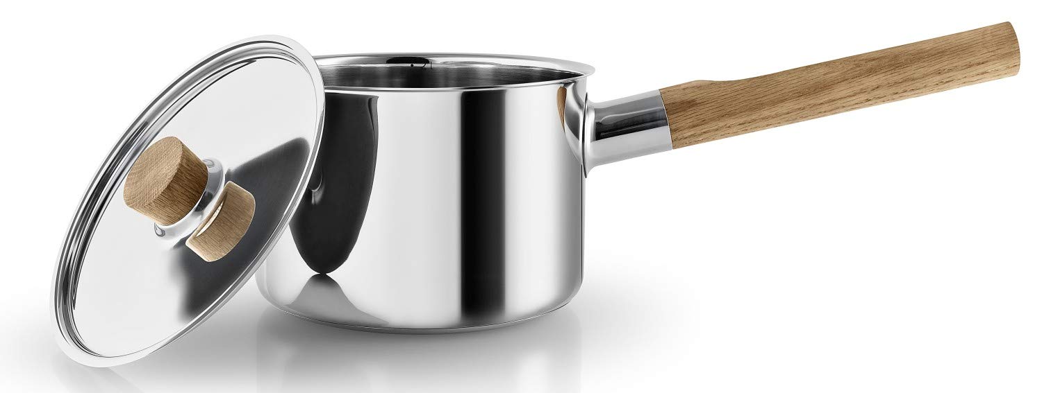 EVA SOLO | Nordic Kitchen Sauce Pan 2qt | Stainless Steel, Easy Handling & Low Weight | Suitable for all Heat Sources – Including Induction | Easy to Clean | Danish Design, Functionality & Quality