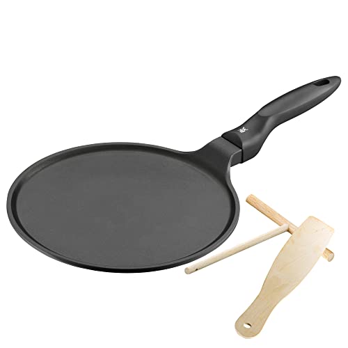 WMF Crêpe Pan Coated with Devil Stainless Steel Handle, Black, 27 cm