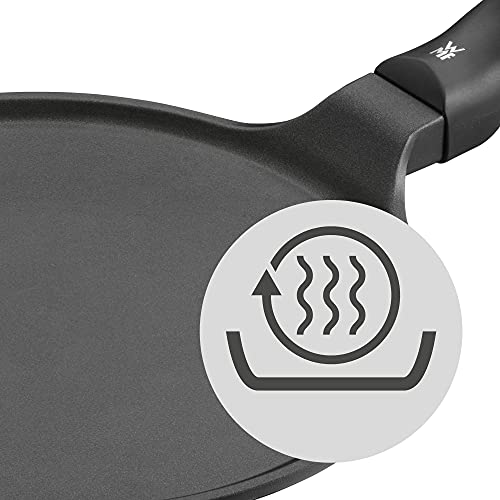 WMF Crêpe Pan Coated with Devil Stainless Steel Handle, Black, 27 cm