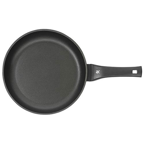 WMF Frying Pan-Set 2-Piece Coated Ø 24, 28 cm PermaDur Excellent Plastic Handle with Flame Protection Aluminium PermaDur Suitable for Induction Hobs Wash By Hand