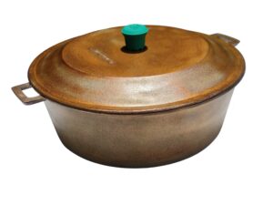 gauchogrillx caldero pre-curado Ø36cm 7,6 lt Ø14" 8-quart dutch oven hecho en venezuela por viko @vikogrills