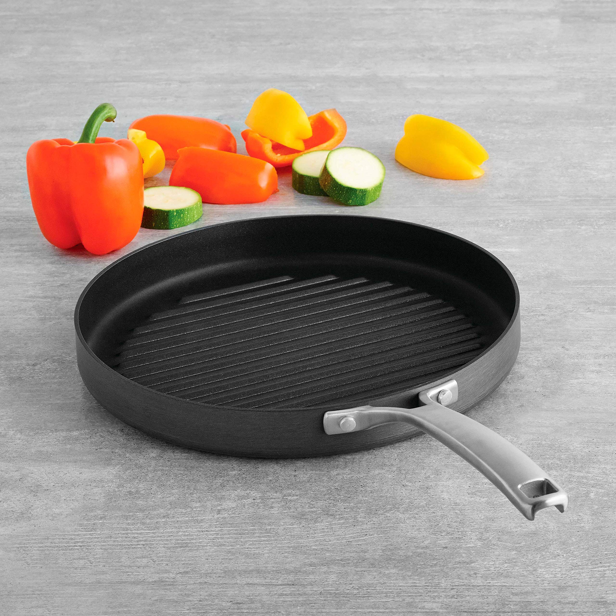 Calphalon Classic Nonstick 12-Inch Round Grill Pan