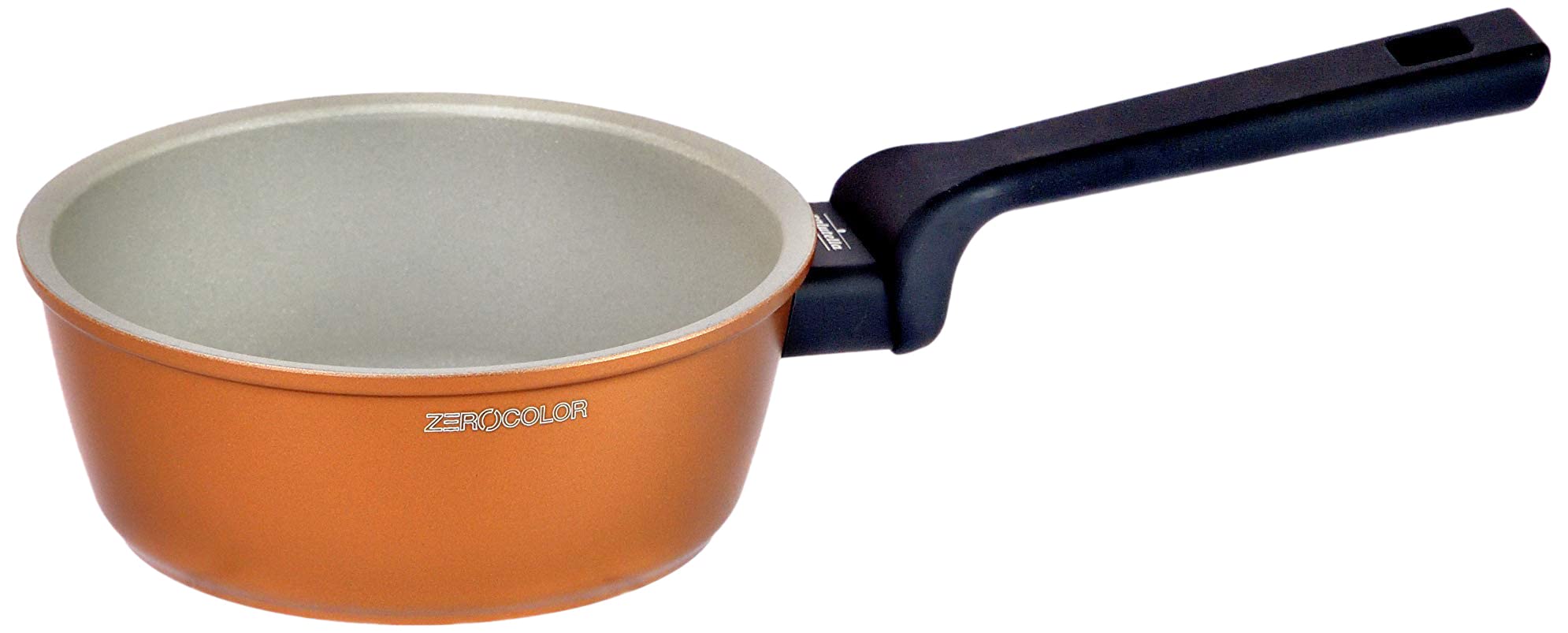 Salutella Zerocolor Non Stick 1.5 qt Sauce Pan, Copper