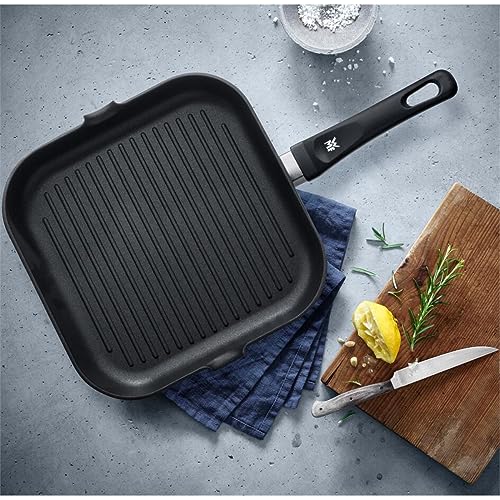 WMF Cast Aluminium Grill Pan Square 27 x 27 cm Flame Retardant