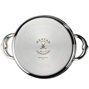 Hestan - CopperBond Collection - 100% Pure Copper Soup Pot, Induction Cooktop Compatible, 3 Quart