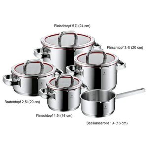 WMF Function 4 Cook Pots 5 Piece Set