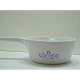 vintage corningware cornflower blue 2.5 cup saucepan with handle, p-89-b