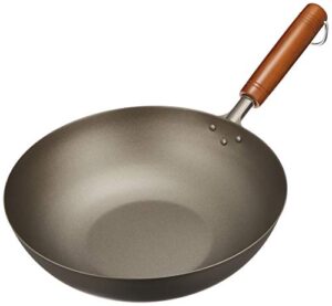 hasemoto ait1226 pure titanium wooden handle pot, 10.2 inches (26 cm), body: titanium, handle: wood, japan