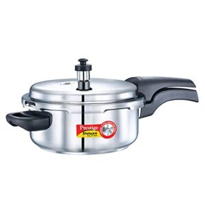 prestige pressure cooker, 3 lt, silver