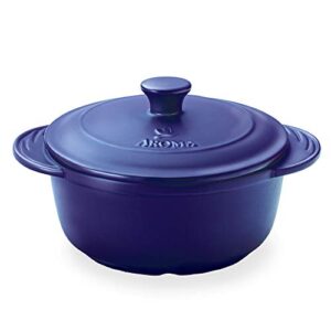 aroma housewares doveware dutch oven, 2.5 quart, cobalt blue