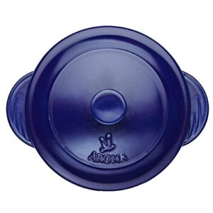 Aroma Housewares DoveWare Dutch Oven, 2.5 quart, Cobalt Blue