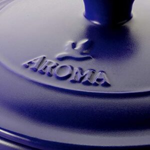 Aroma Housewares DoveWare Dutch Oven, 2.5 quart, Cobalt Blue