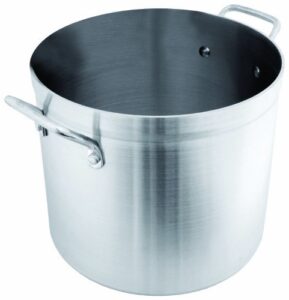 heavy duty stock pot, 40 qt, aluminum