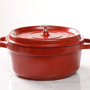 Crock-Pot Edmound Dutch Oven, 5 quart, Red