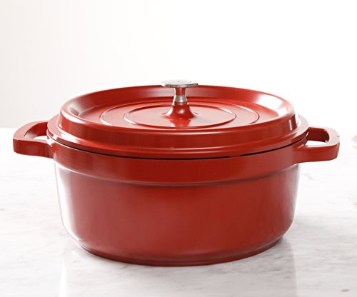 Crock-Pot Edmound Dutch Oven, 5 quart, Red